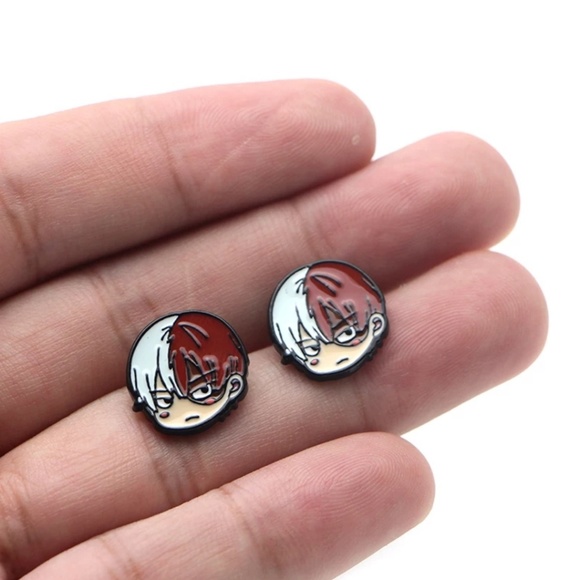 My Hero Academia | Jewelry | My Hero Academia Todoroki Earrings | Poshmark